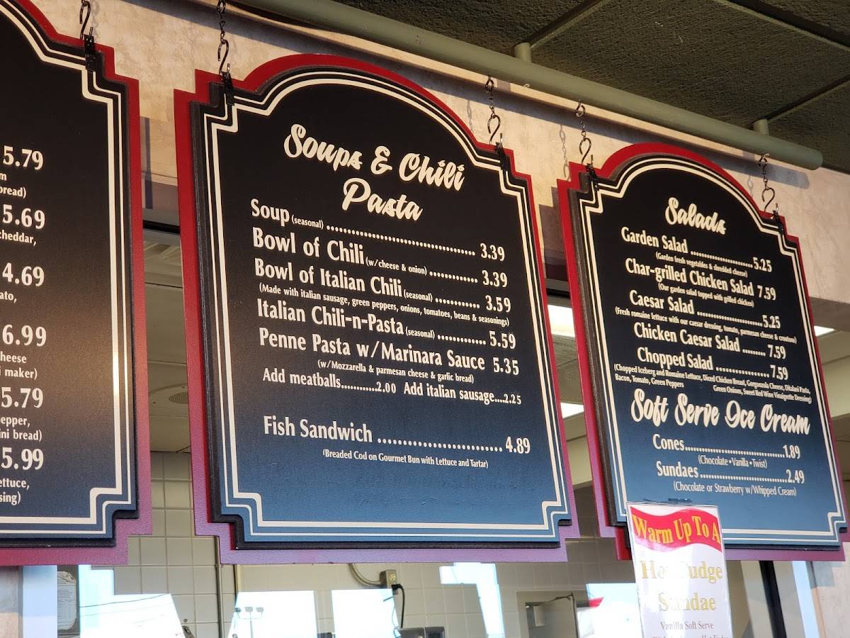 Menu at Fratellos Hot Dogs fast food, Volo, N US Hwy 12
