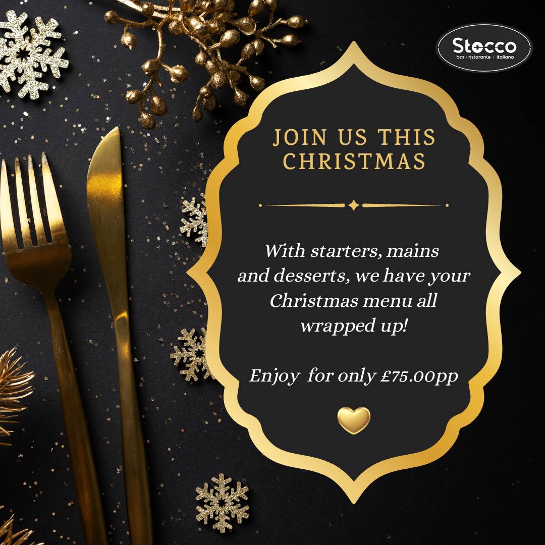 Menu at Stocco Oldham - Authentic Italian Restaurant, Oldham