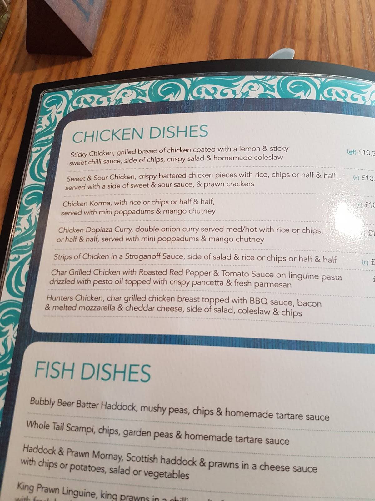 Menu at The Swan - Kingholm Quay pub & bar, Dumfries