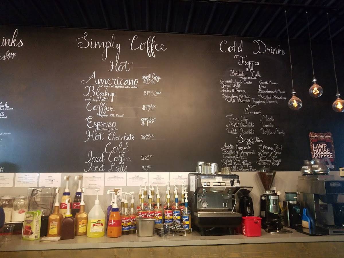 Menu at The Well Coffee Shop pub & bar, Hyden, US-421 Suite A