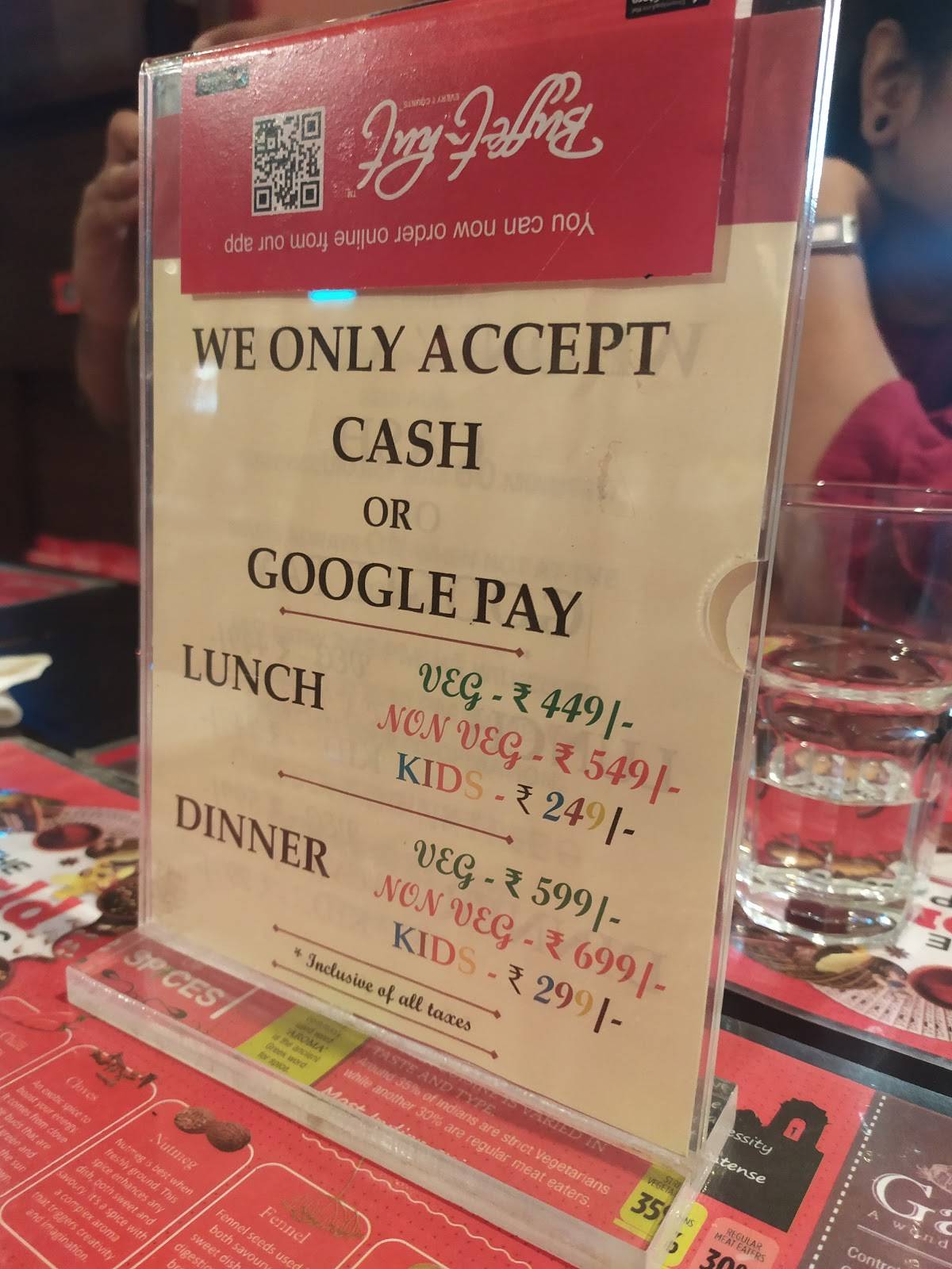 Menu at Buffet Hut Mohali, Chandigarh, 656-657