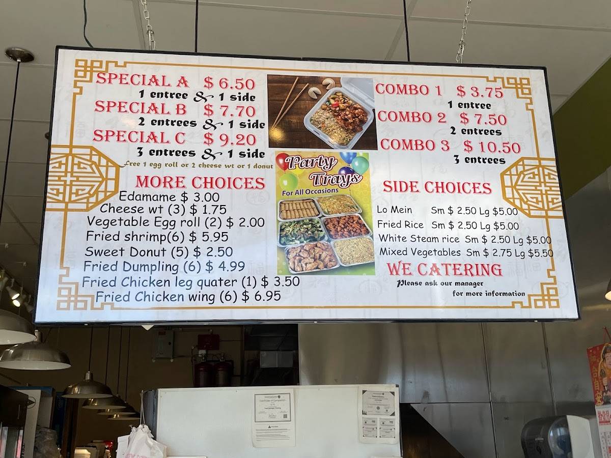 Menu at Uncle Henry BBQ, Westminster