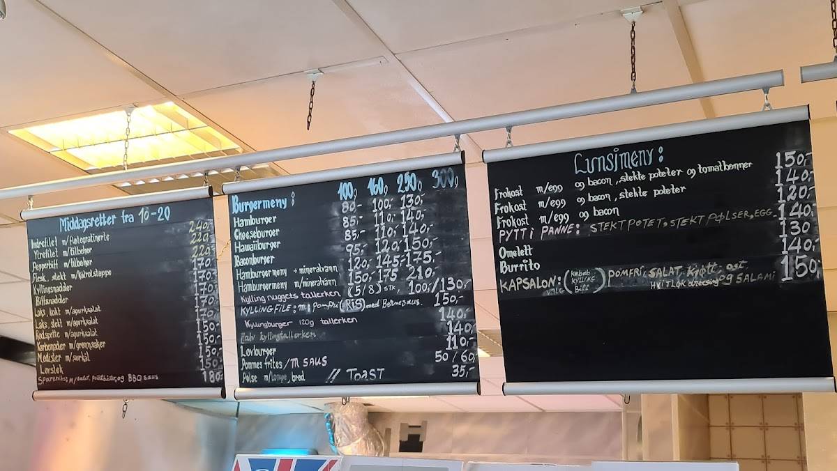 Menu at Lena Grill Pizza & Restaurant, Norway