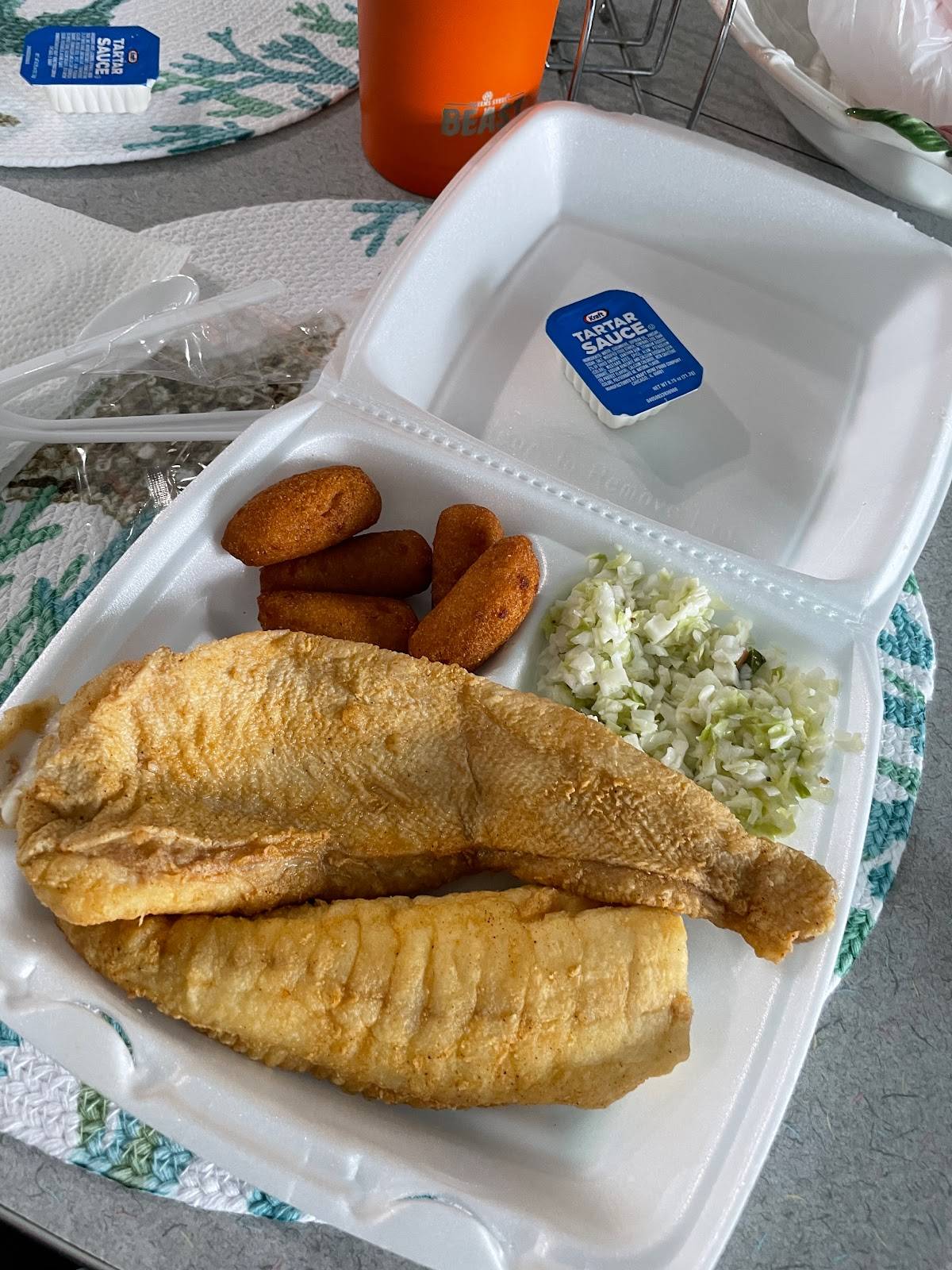 Menu at Pelican Seafood restaurant, Oak Island, E Oak Island Dr