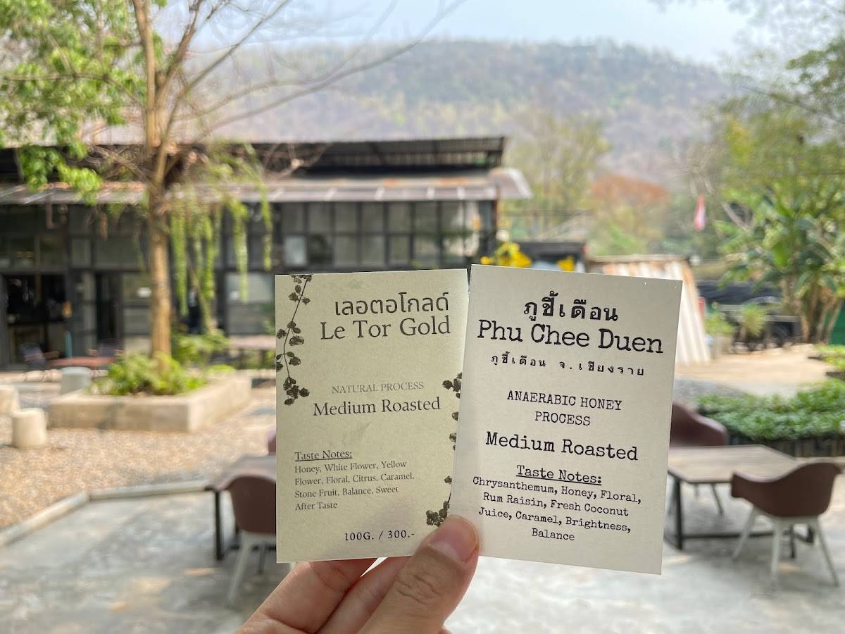 Menu at Bannok Coffee Roasters cafe, Hang Dong