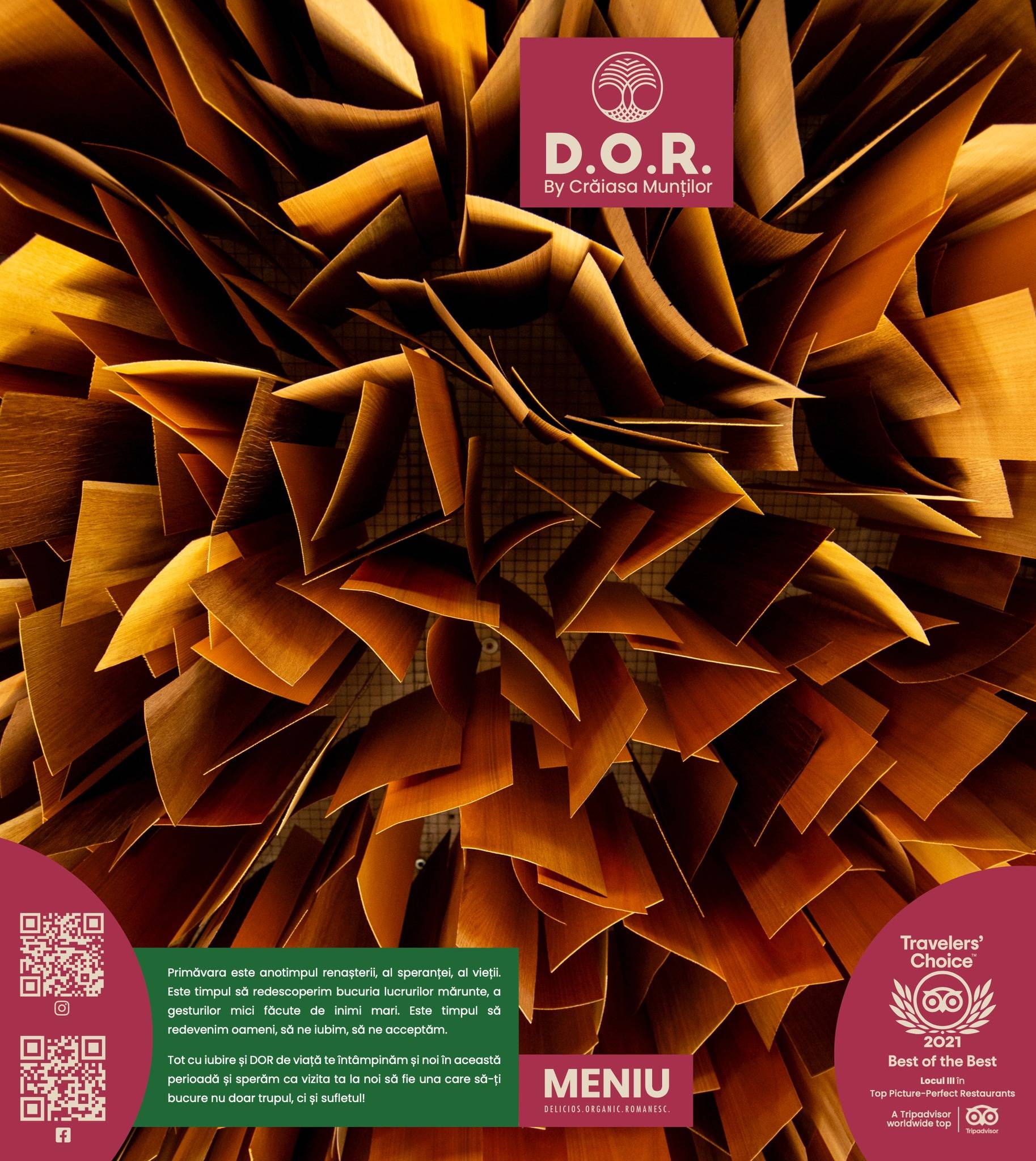 Menu at DOR Restaurant D.O.R., Bran