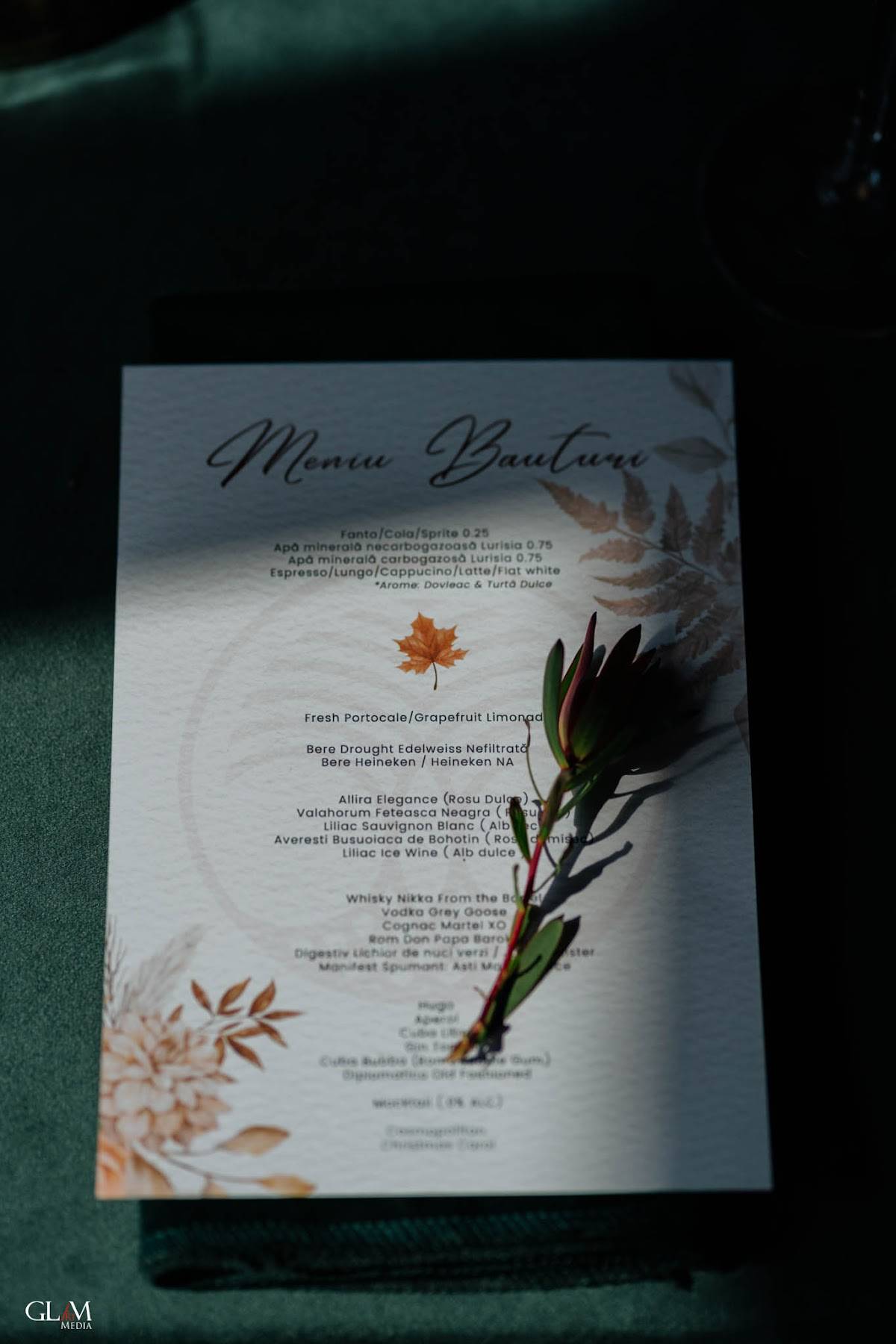 Menu at DOR Restaurant D.O.R., Bran