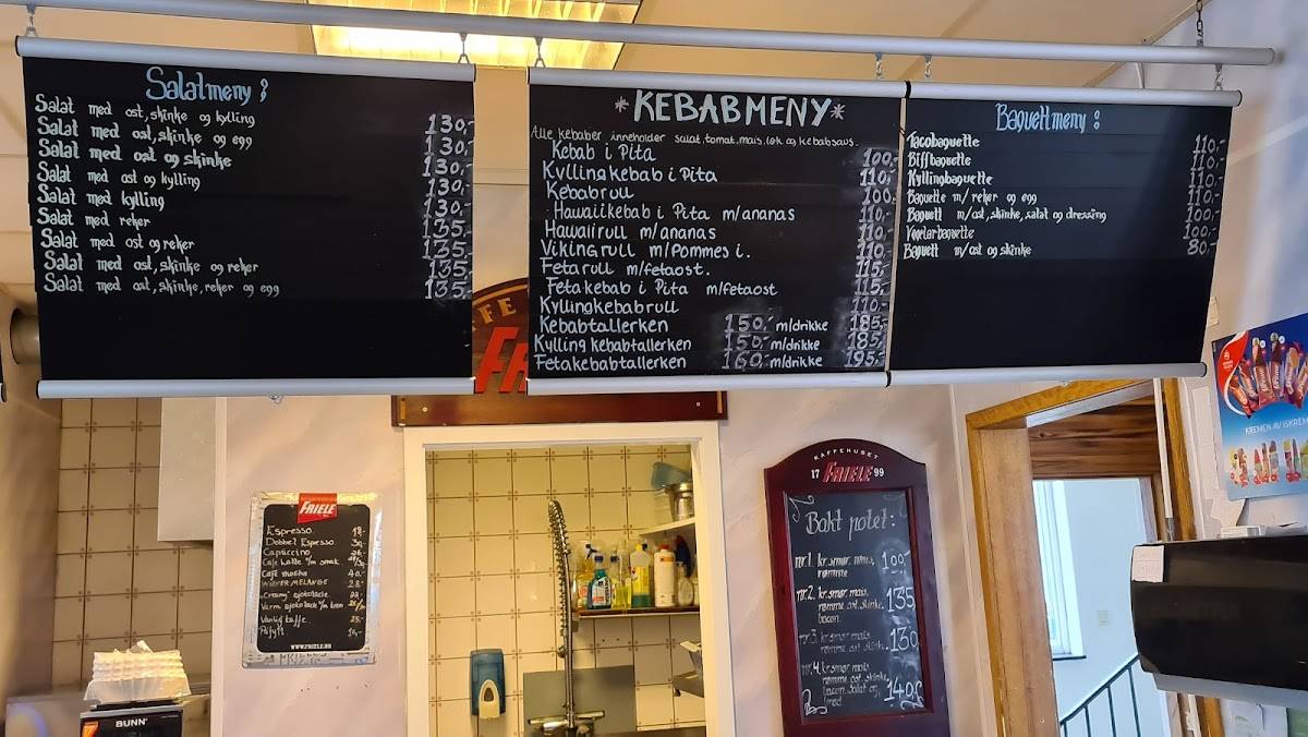 Menu at Lena Grill Pizza & Restaurant, Norway