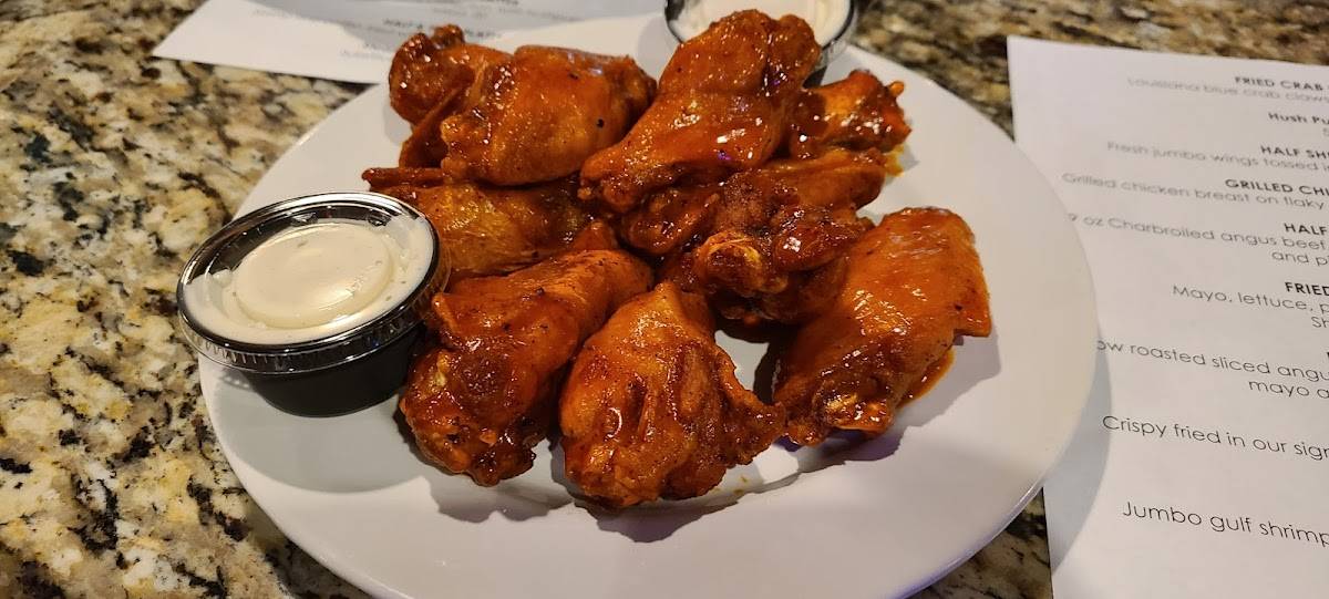 Menu at On The Half Shell pub & bar, Prairieville, Perkins Rd
