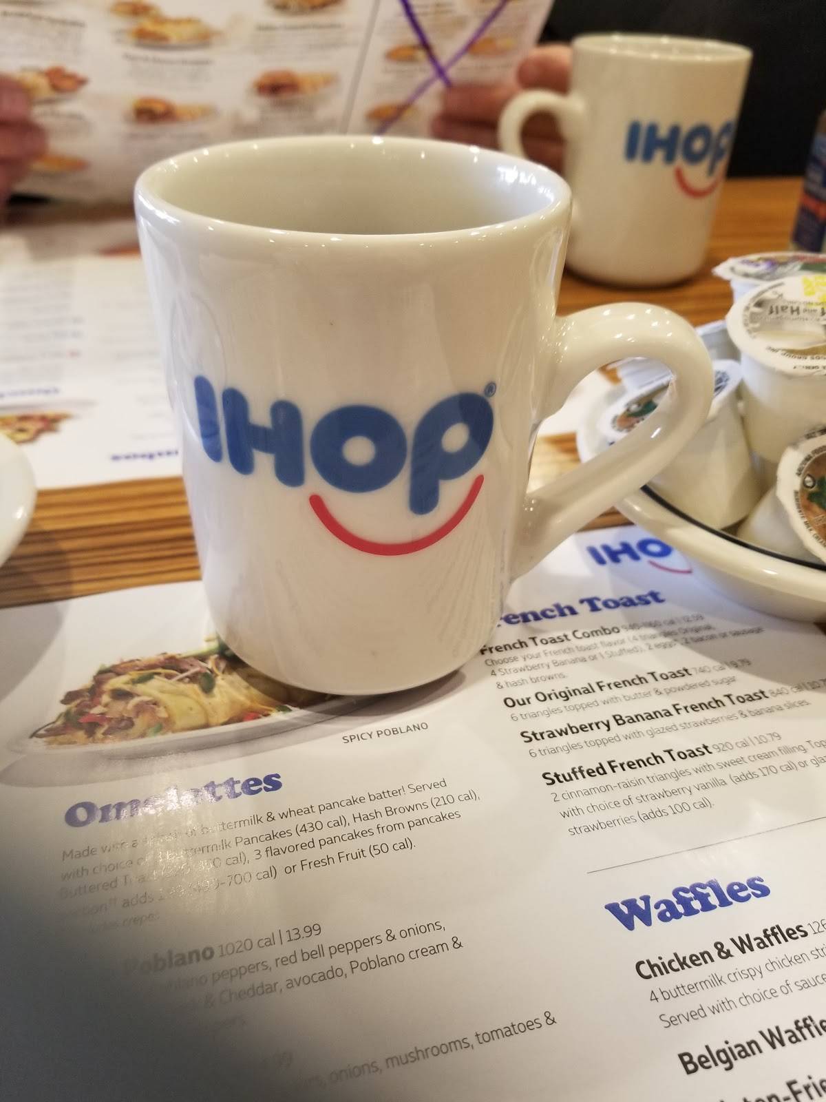 Menu at IHOP restaurant, South Gate, Tweedy Blvd