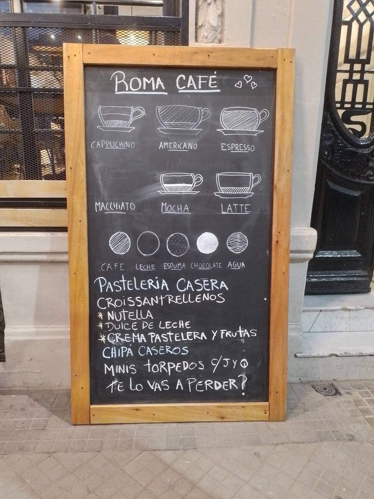 Menu at Bar Roma (ex Plan), Rosario