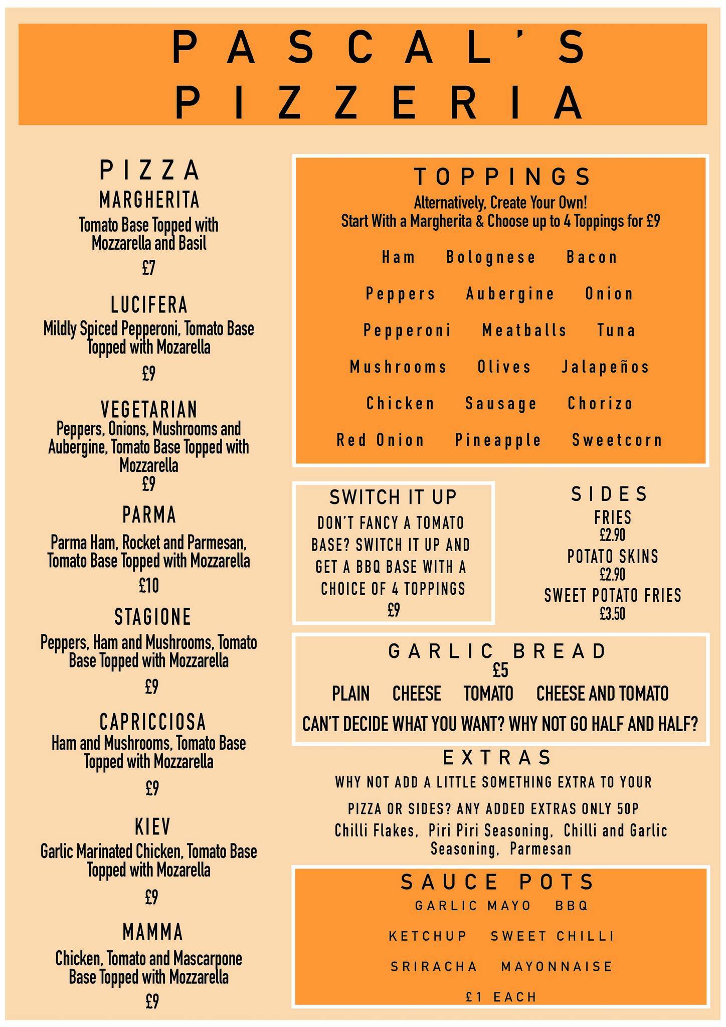 Menu at Mamas Italian Kitchen At The Ashbrooke pub & bar, Sunderland
