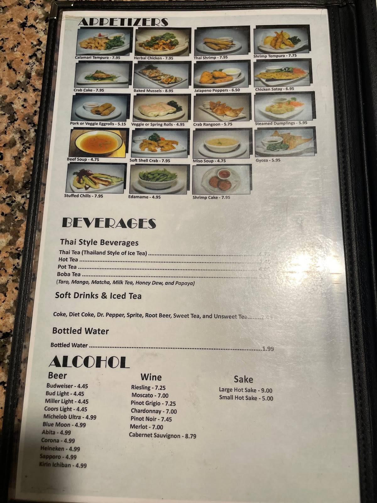 Menu at Cafe RawZ of West Monroe, West Monroe