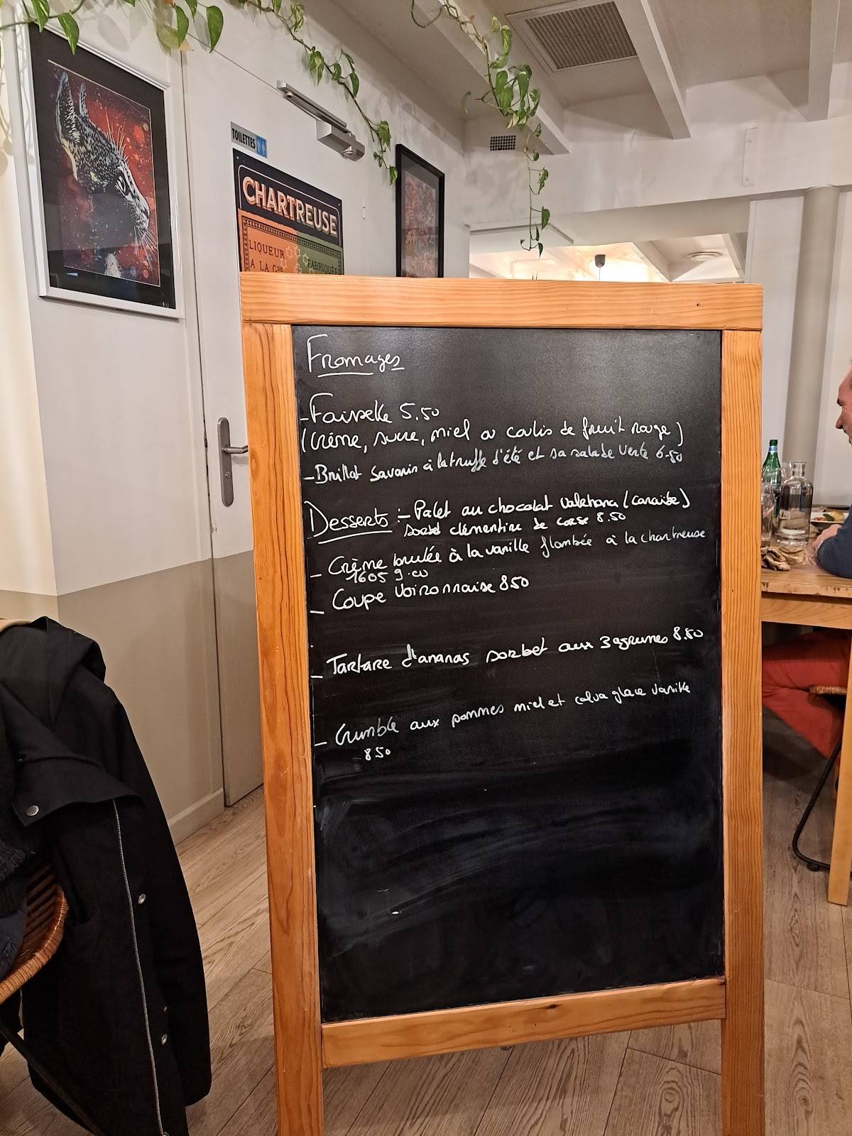 Menu au Les Toqués restaurant, Voiron