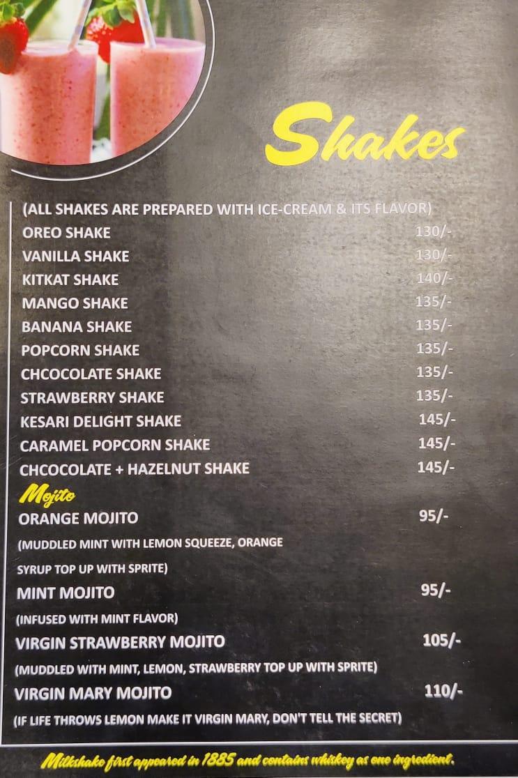 Menu at Calorie Kitchen, Padrauna