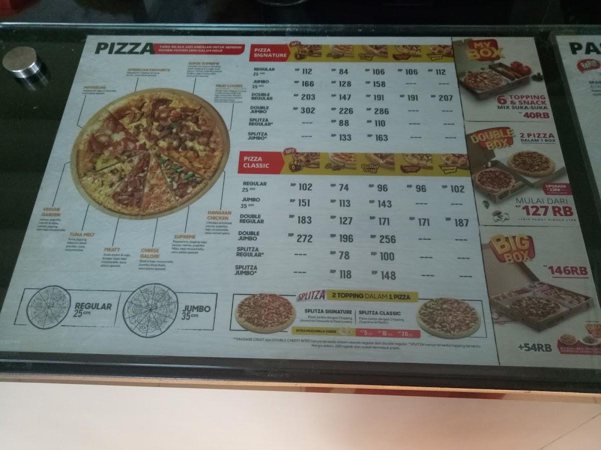 Menu at Pizza Hut Delivery - PHD Indonesia pizzeria, Malang, Jl. Danau ...