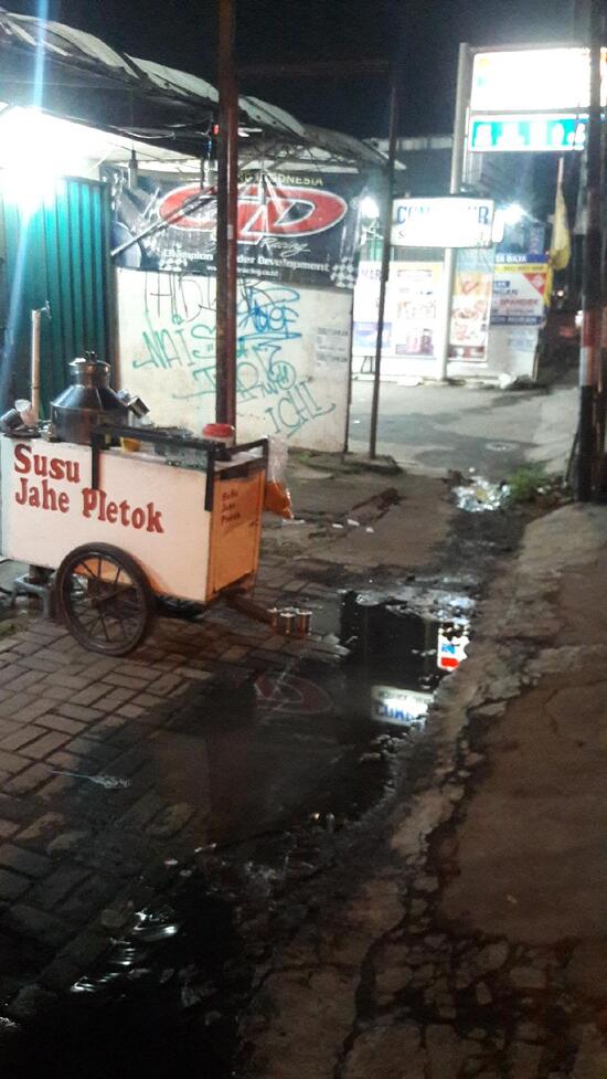 Menu at Jahe Susu Rudi cafe, Depok