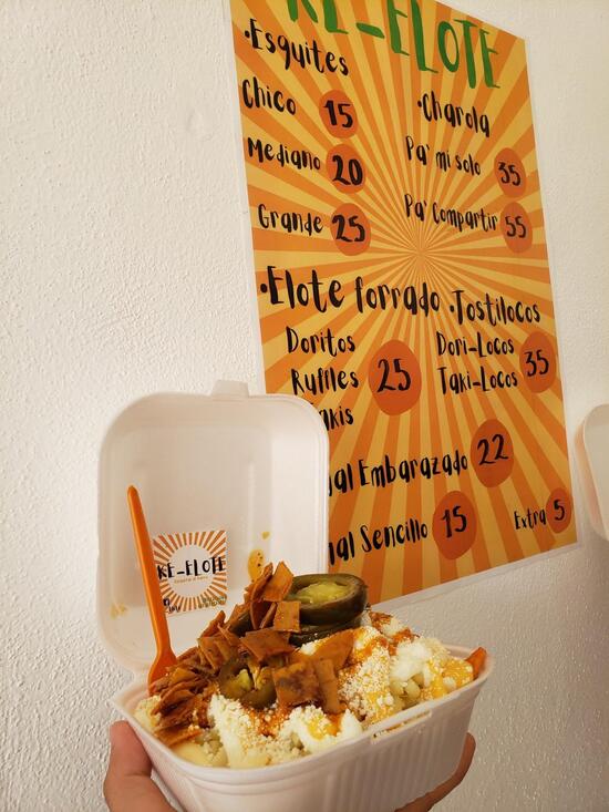 Menu at Ke_Elote restaurant, Villa de Álvarez