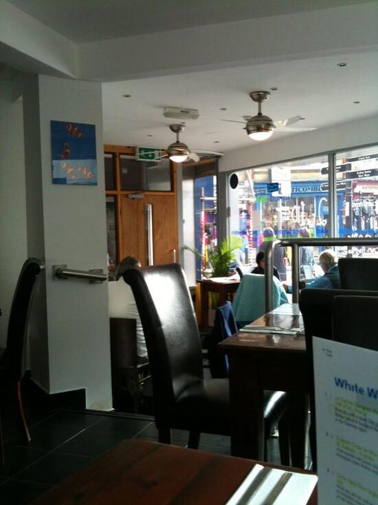 Menu at Jack's Chippy fast food, Bridlington, 22 Bridge St