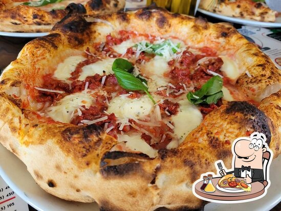 Menu at Napoletana - Original Pizza restaurant, Prague