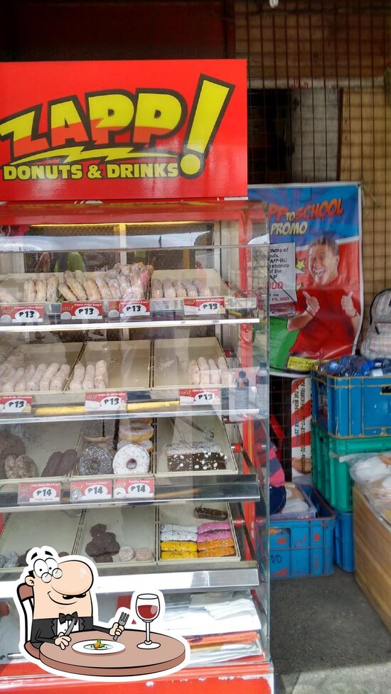 Menu at Zapp! Donuts & Drinks, Quezon City